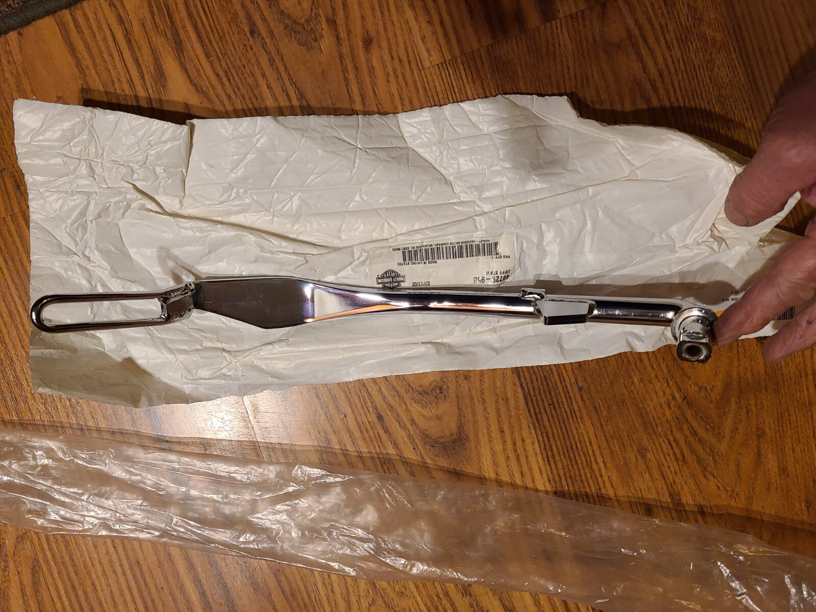 HARLEY DAVIDSON KICK STAND JIFFY STAND 49729-95B FXDL 01-05 DYNA ...