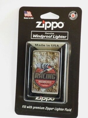 Zippo Lighter ⁕ Motorcycle Racing Spark Plugs ⁕ 60003649 ⁕ Neu New ...