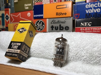 1x BlackChrome NECNippon (WEJapan) 5965 12AT7 /TopECC81 /12AV7 12AY7 7062 E180CC | eBay