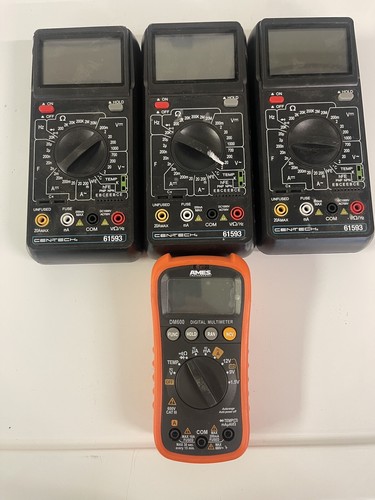 11 Function LCD Digital Multimeter With Audible Continuity AC DC Cen ...