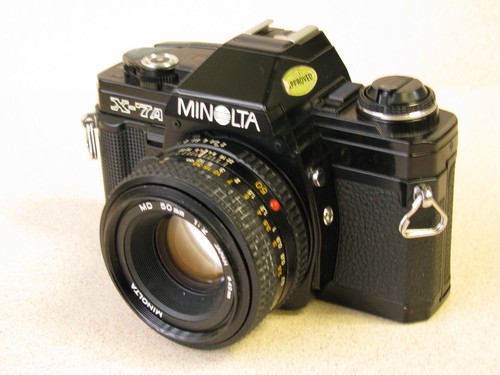 Minolta X-7A 35mm SLR Film Camera 43325015113 | eBay