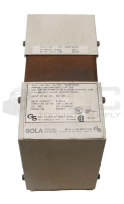 NEW SOLA 23-13-060-2 VOLTAGE TRANSFORMER 60HZ 95-130V 0.80A *READ* | eBay