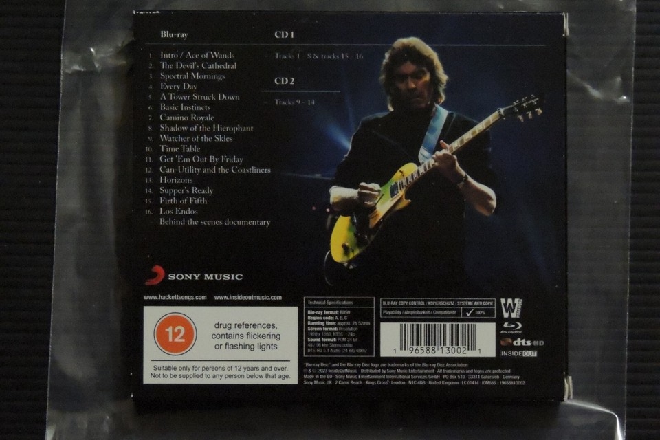 Steve Hackett Foxtrot At Fifty + Highlights Live In Brighton ...