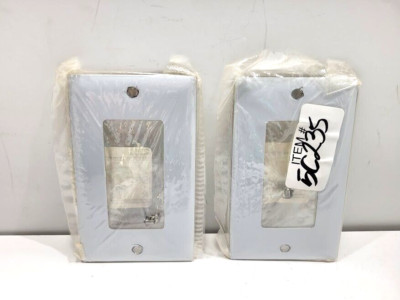 2-Pack HUBBELL SS26 Stainless Steel Wall Plate Smooth Type 302/304 | eBay