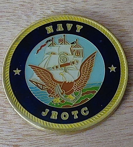 USNAVY JROTC High School Challenge Coin Columbia Central High School | eBay