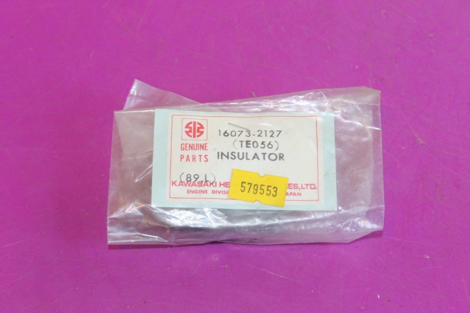 Kawasaki Insulator. Part 16073-2127. Acquired from a closed dealership ...