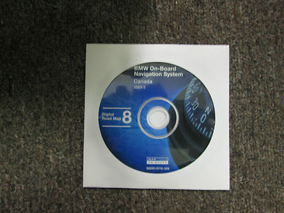 2003-2 BMW On Board Navigation System 8 Canada CD DVD OEM FACTORY ...