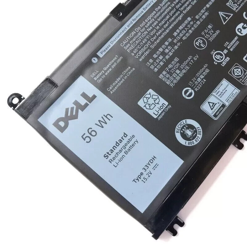 NEW Genuine 33YDH Battery for Dell Inspiron 17 7000 Vostro G3 G5 G7 ...
