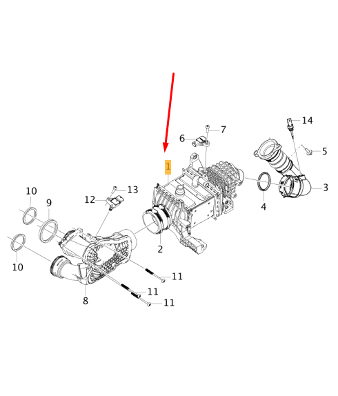 VOLVO XC60 MK2 Charge Air Cooler 32249372 GENUINE for sale online | eBay