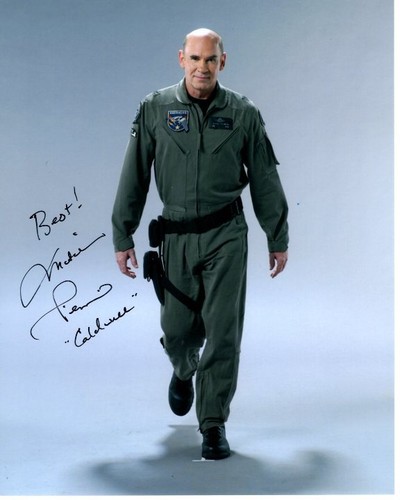 MITCH PILEGGI Signed Autographed STARGATE ATLANTIS COL. STEVEN CALDWELL ...