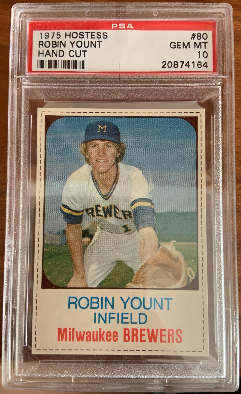 Robin Yount rookie 1975 #80 PSA 10 | eBay