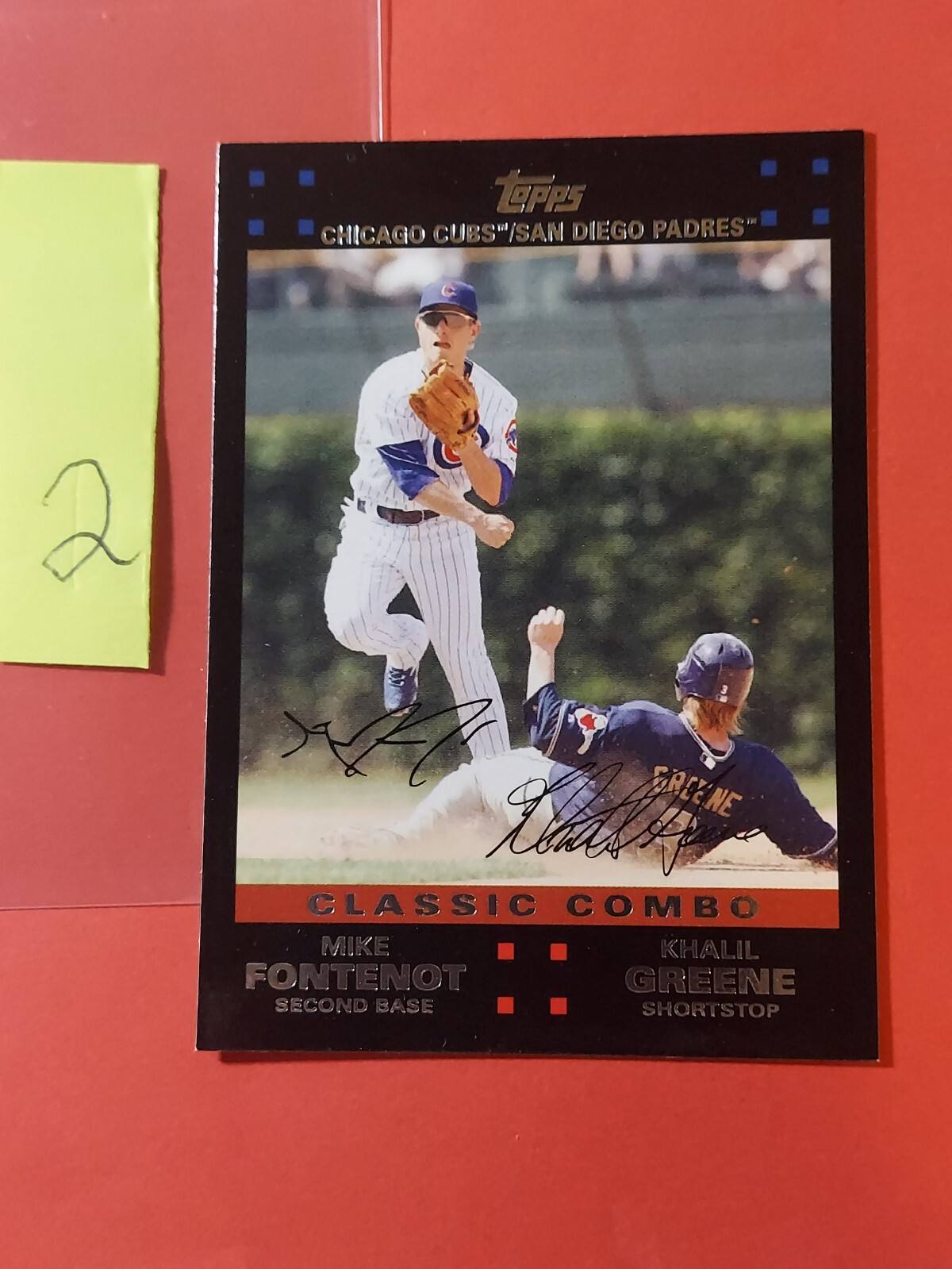 2007 Topps Update #275 Mike Fontenot/Khalil Greene, cd2 | eBay