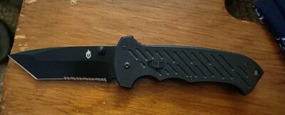 Gerber 06 FAST Folding Knife Tanto G-10 Black, 1910923A. "NEW" | eBay