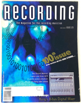 Home & Studio RECORDING Magazine - January 1996 | eBay