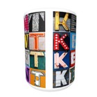 KENT Coffee Mug / Cup featuring the name in photos of sign letters | eBay