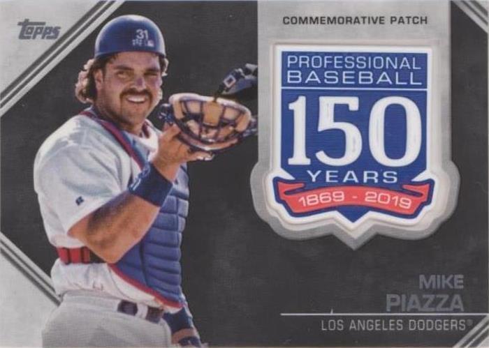 2019 Topps - 150th Anniversary Commemorative Patch Mike Piazza #AMP-MP for sale online | eBay