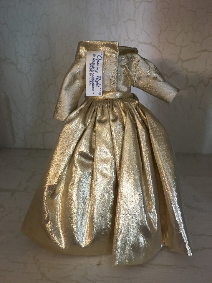 Gorgeous Royal Gold Dress for 9" Cissette Madame Alexander doll | eBay