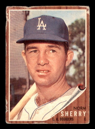 1962 Topps Baseball #238 Norm Sherry PR *e1 | eBay