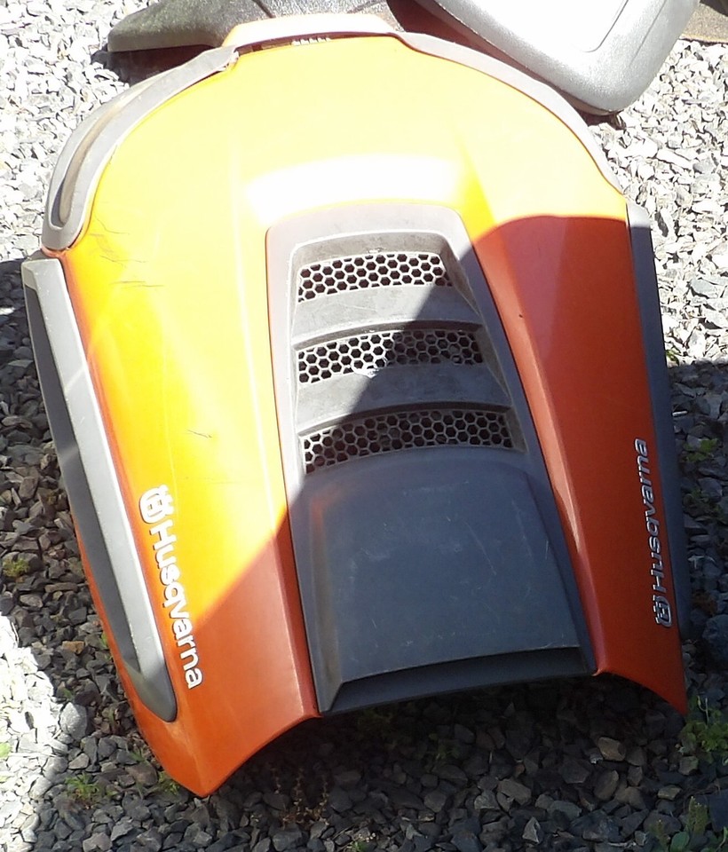 husqvarna riding lawn mower hood read description | eBay