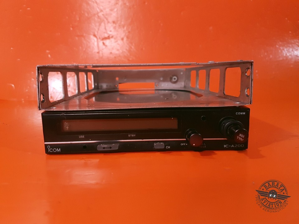 IC-A200 ICOM VHF Transceiver Radio - W/ Mount Tray | eBay