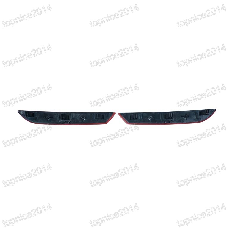 2x Rear Bumper Reflector Tail Light Panel For BMW 5 Series G38 M Sport ...