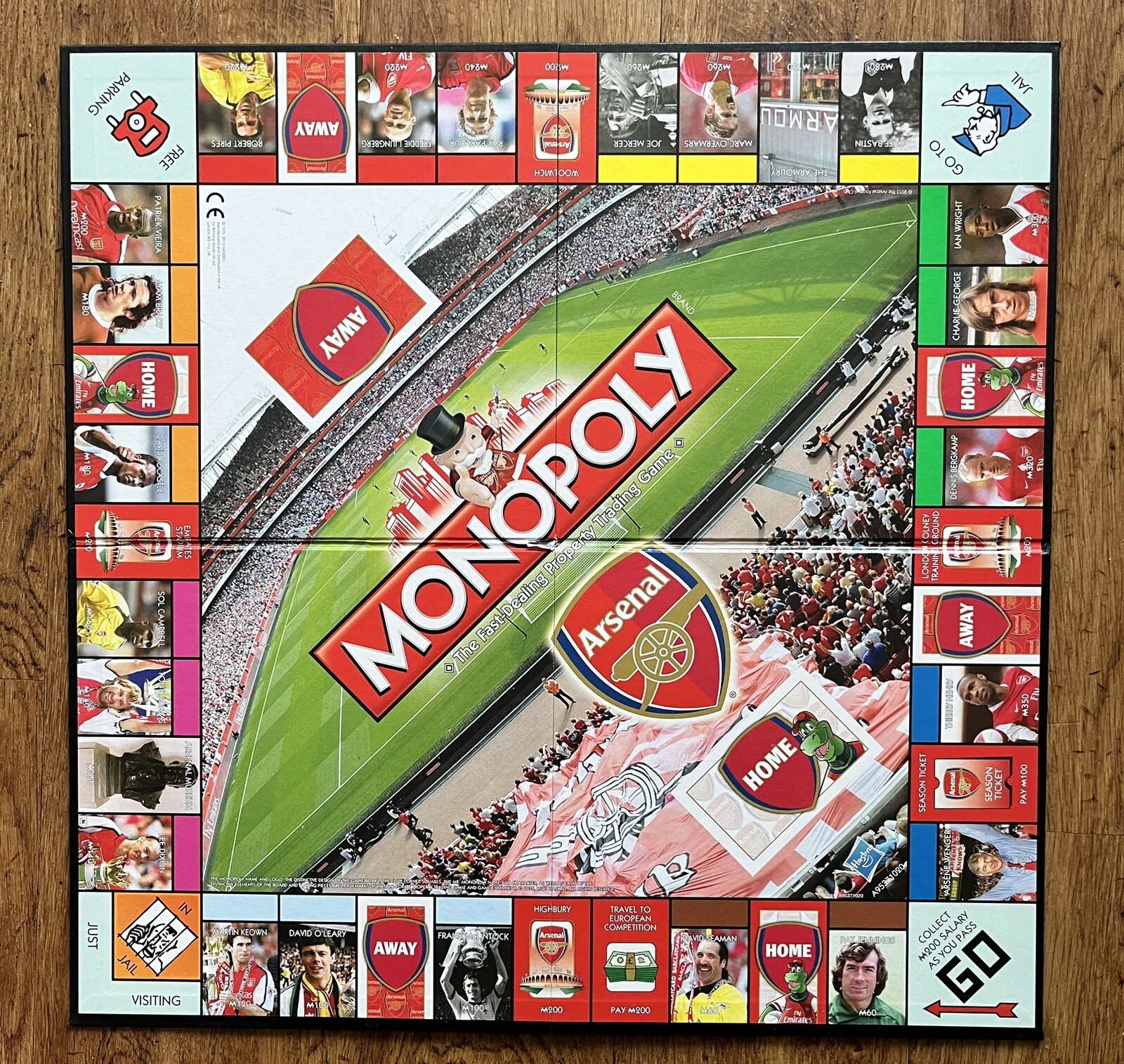 Monopoly Arsenal Football Club Board Game 2013, 100% complete | eBay