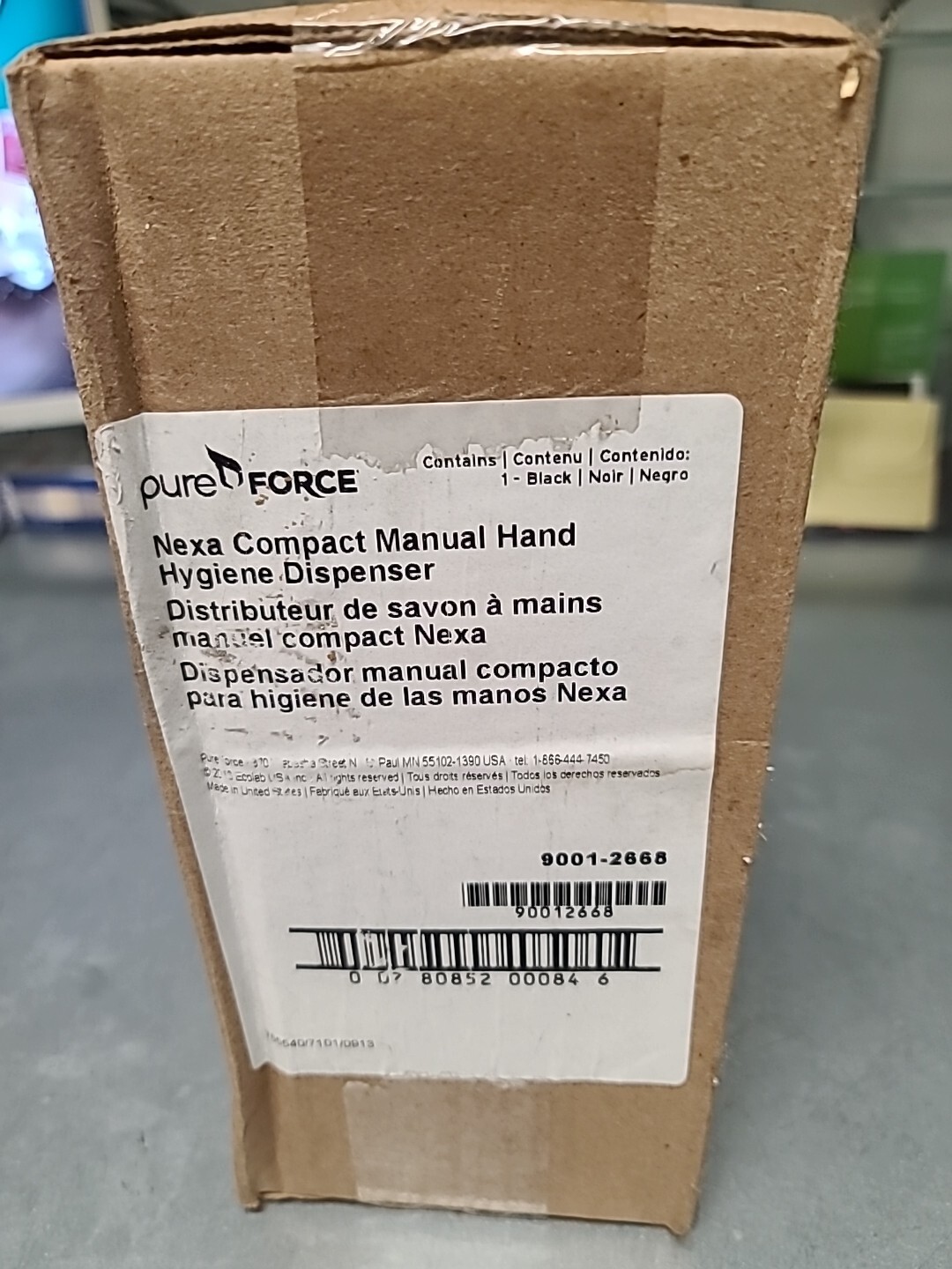 Monogram Clean Force Nexa Compact Manual Hand Hygiene Dispenser ...