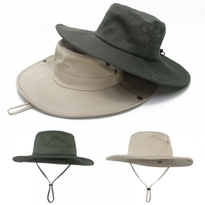 Tactical Boonie Hat Military Bucket Wide Brim Sun Hat Fishing Bush ...