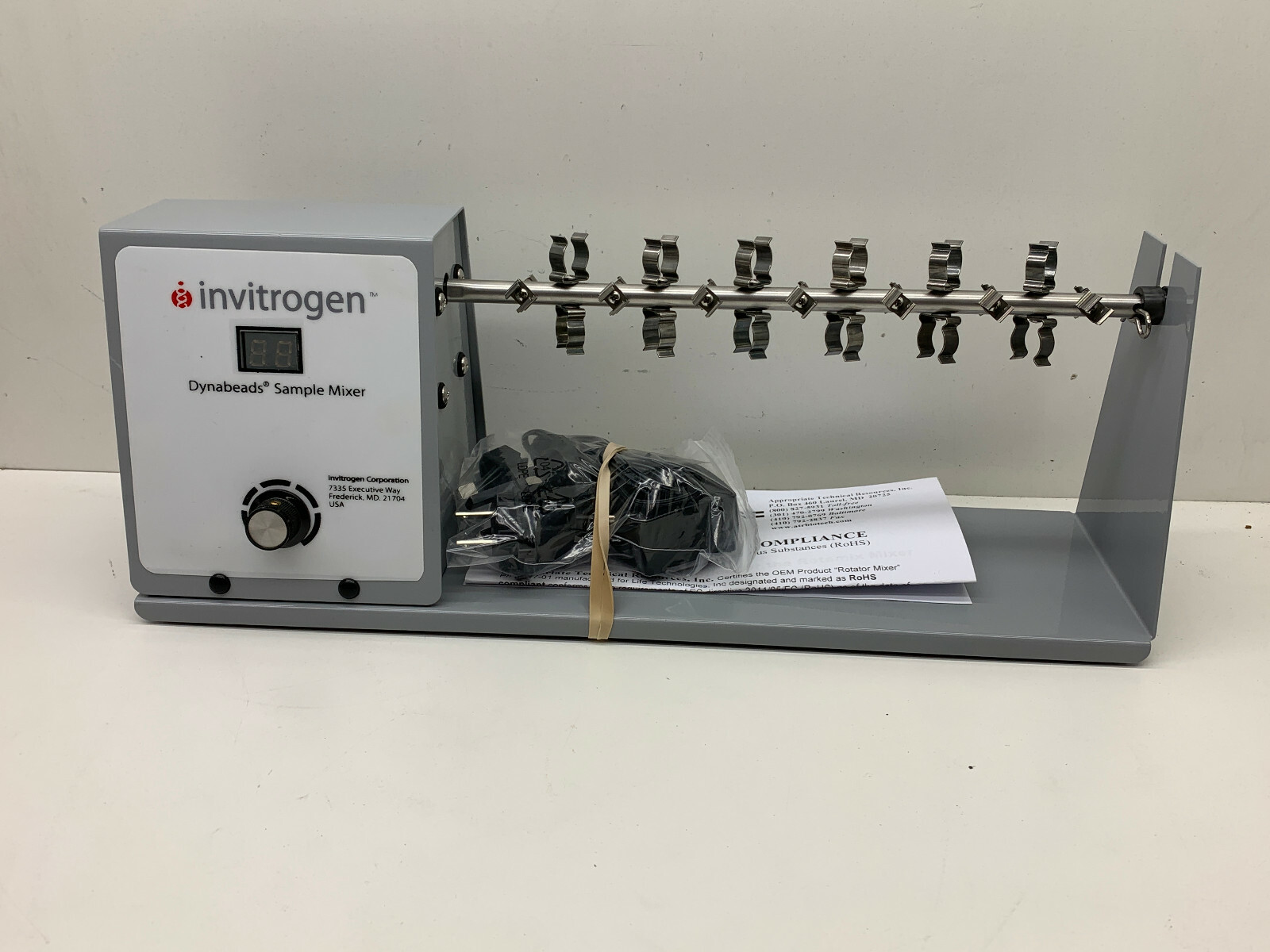Invitrogen ATR 947-01 Dynabeads Sample Test Rotary Tube Mixer, BRAND ...