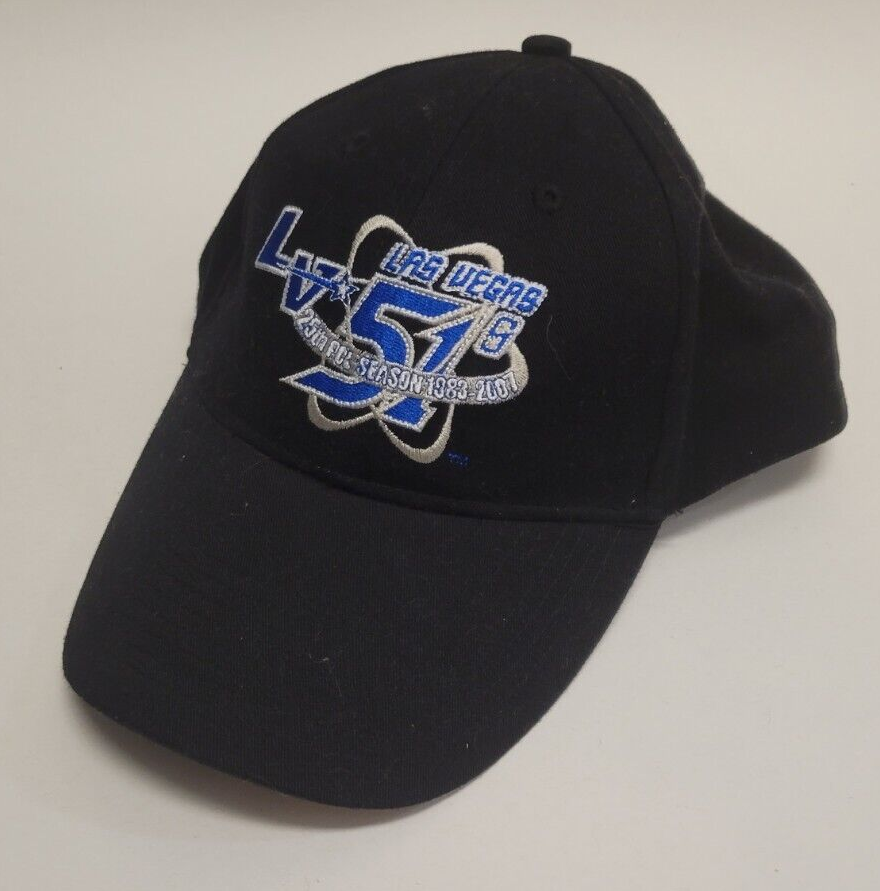 Las Vegas 51s Baseball Defunct MILB Baseball Cap Hat Black Unstructured ...