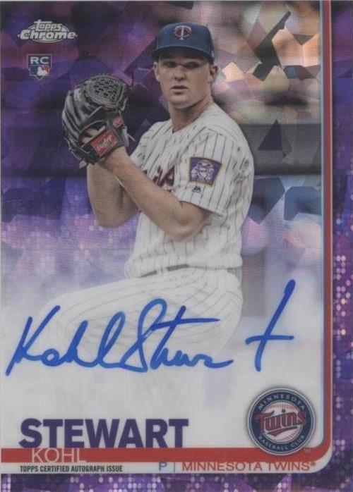 2019 Topps Chrome Sapphire Edition - Autographs Kohl Stewart #CSA-KS ...