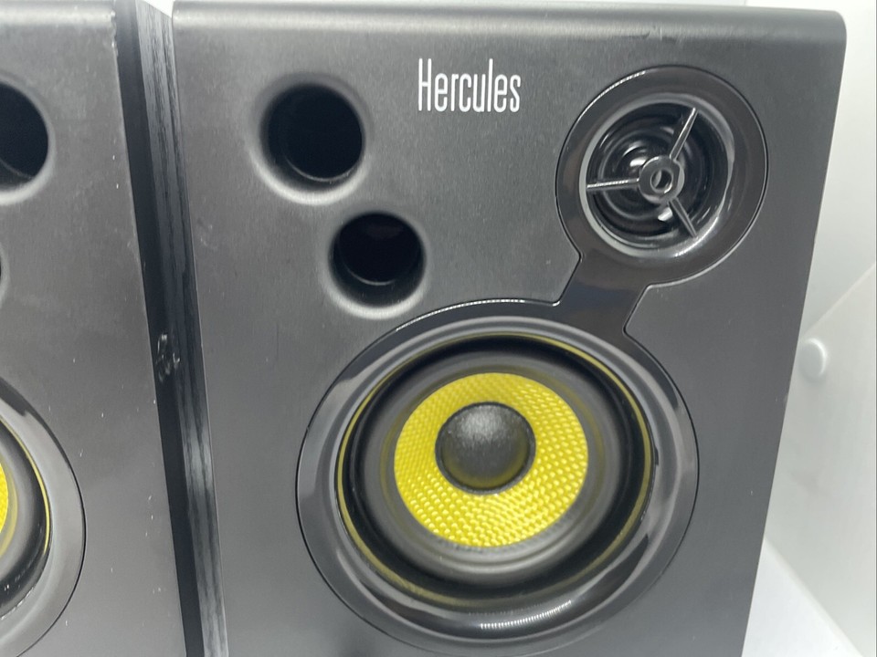 Hercules DJMonitor 32 studio DJ Monitor speakers pair black Monitor32 | eBay