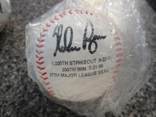 Nolan Ryan 5,000 Strikeout/3B00th Win/ 27th Season Commemorative ...