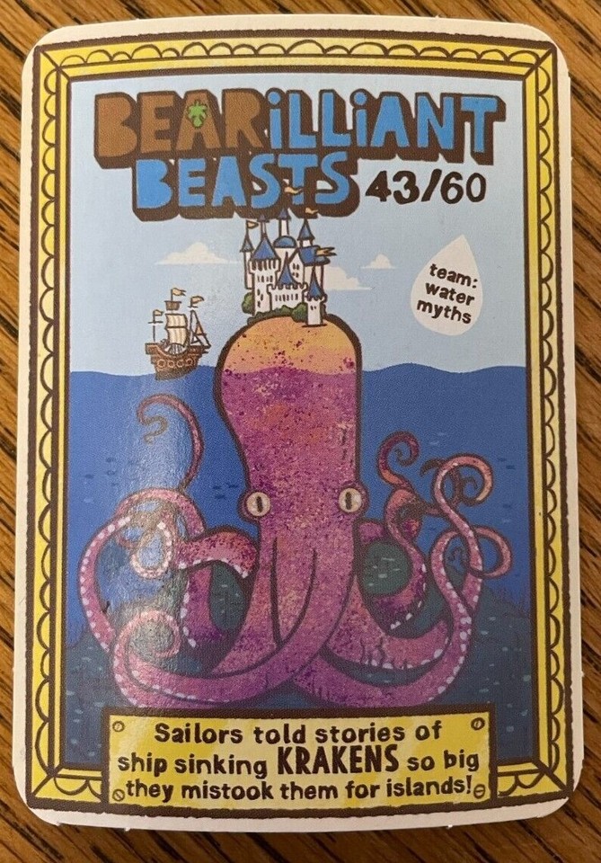 Bear YoYo Bearilliant Beasts Cards - RARE CARDS AVAILABLE, CHOOSE YOUR ...