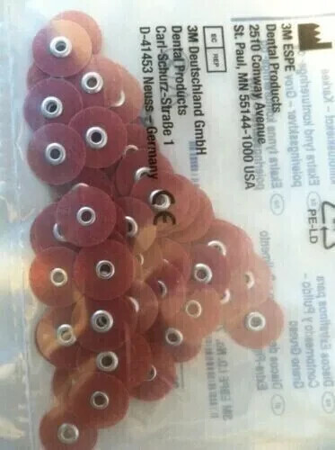 3M Sof-Lex soflex Discs Pack of 30 DISCS in all sizes 1/2" 12.7 mm ...