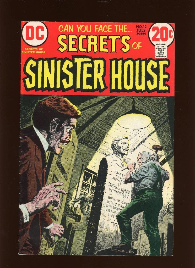 Secrets of Sinister House 12 FN+ 6.5 High Definition Scans * | eBay