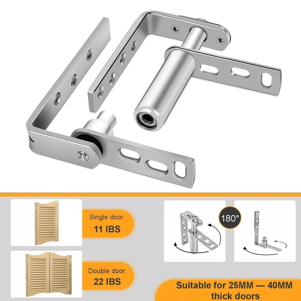 Heavy-Duty Self-Return Swinging Doors Hinge Saloon Door Hinge for Swing ...