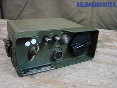 *US Army Military Radio Phone Telepnone Remote Control Group C-433/GRC ...