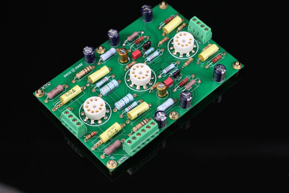 HiFi 12AX7 Tube RIAA MM Phono Amplifier Board / Amplifier Kit Base On ...