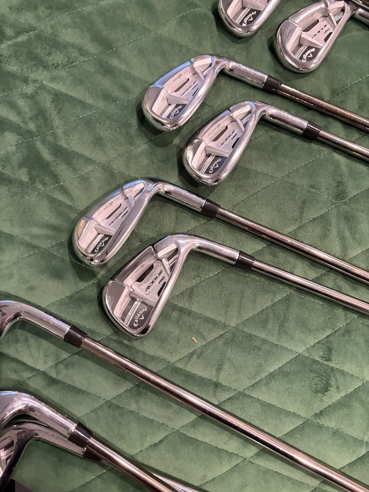 Callaway Rogue Pro Iron Set 3-PW+AW Recoil 95 f3 reg new grips | eBay