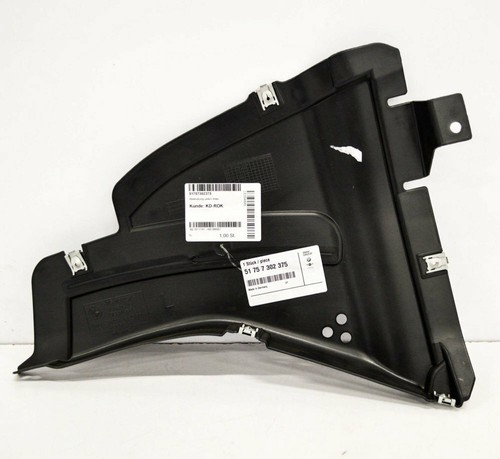 NEW OEM BMW 7 F01 FRONT LEFT WHEEL ARCH LINER FRONT BOTTOM COVER ...