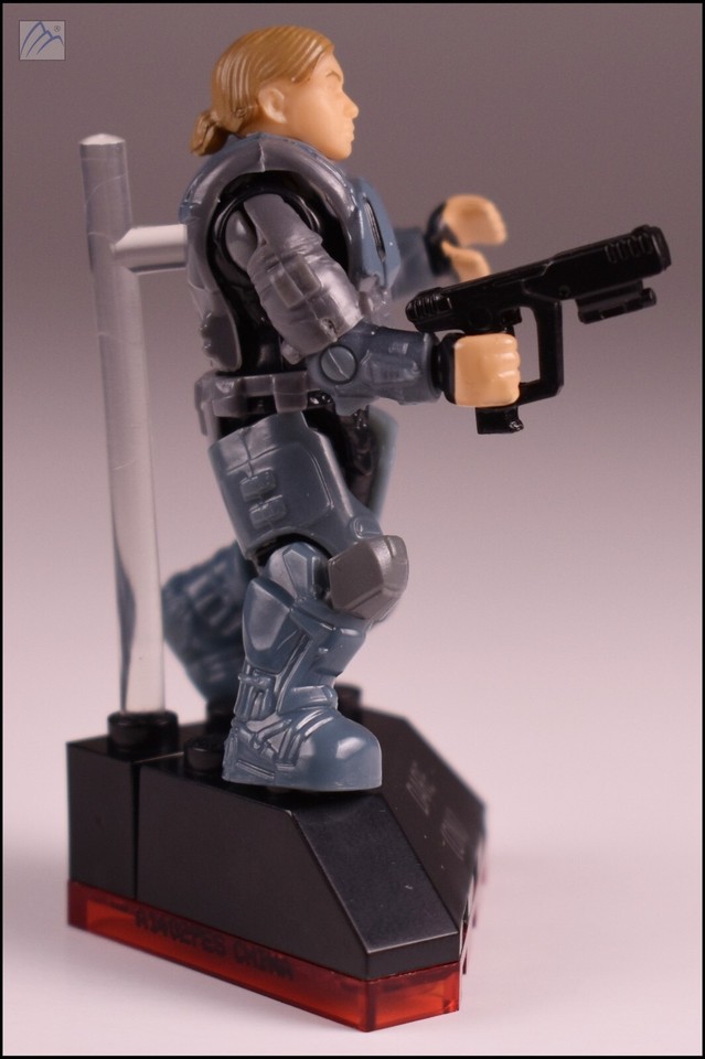 HALO UNSC ONI OFFICER DARE MEGA BLOKS CONSTRUX HEROES SERIES 4 ...