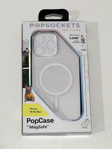 PopSockets PopCase w/Magsafe for iPhone 16 Pro Max 6.9" - Clear | eBay