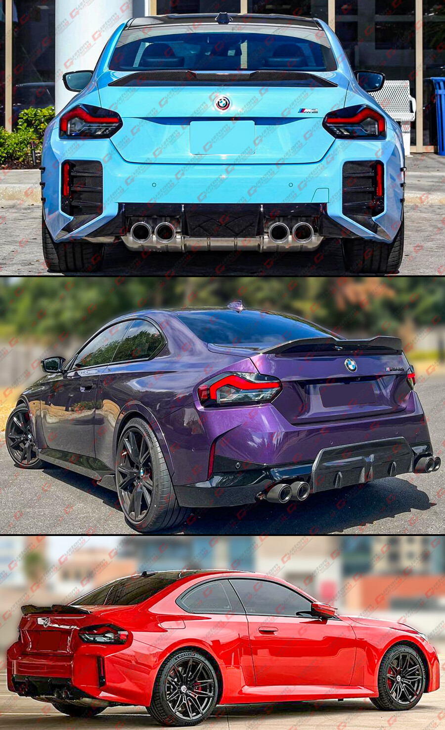 FOR 2022-2026 BMW G42 2 SERIES M240i G87 M2 MP STYLE CARBON FIBER TRUNK ...