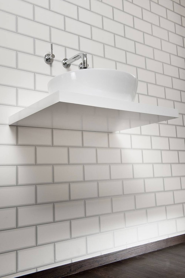 Cassie Floating Basin Shelf Gloss White Wood 650mm x 450mm WWS001 ...