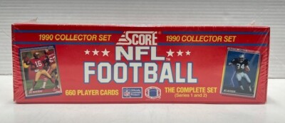 1990 Score NFL Football Collector Set Complete Series 1 and 2 Factory ...