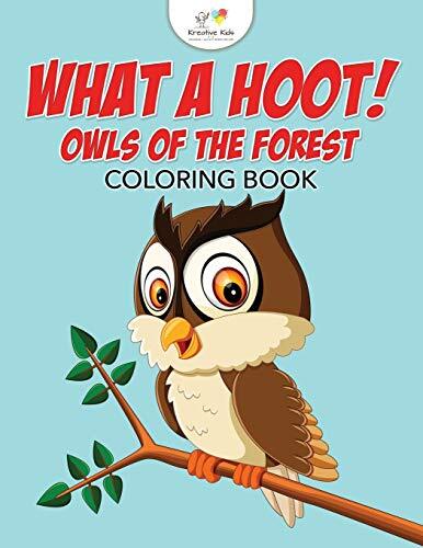 What a Hoot! Owls of the Forest Coloring Book 9781683775591 | eBay