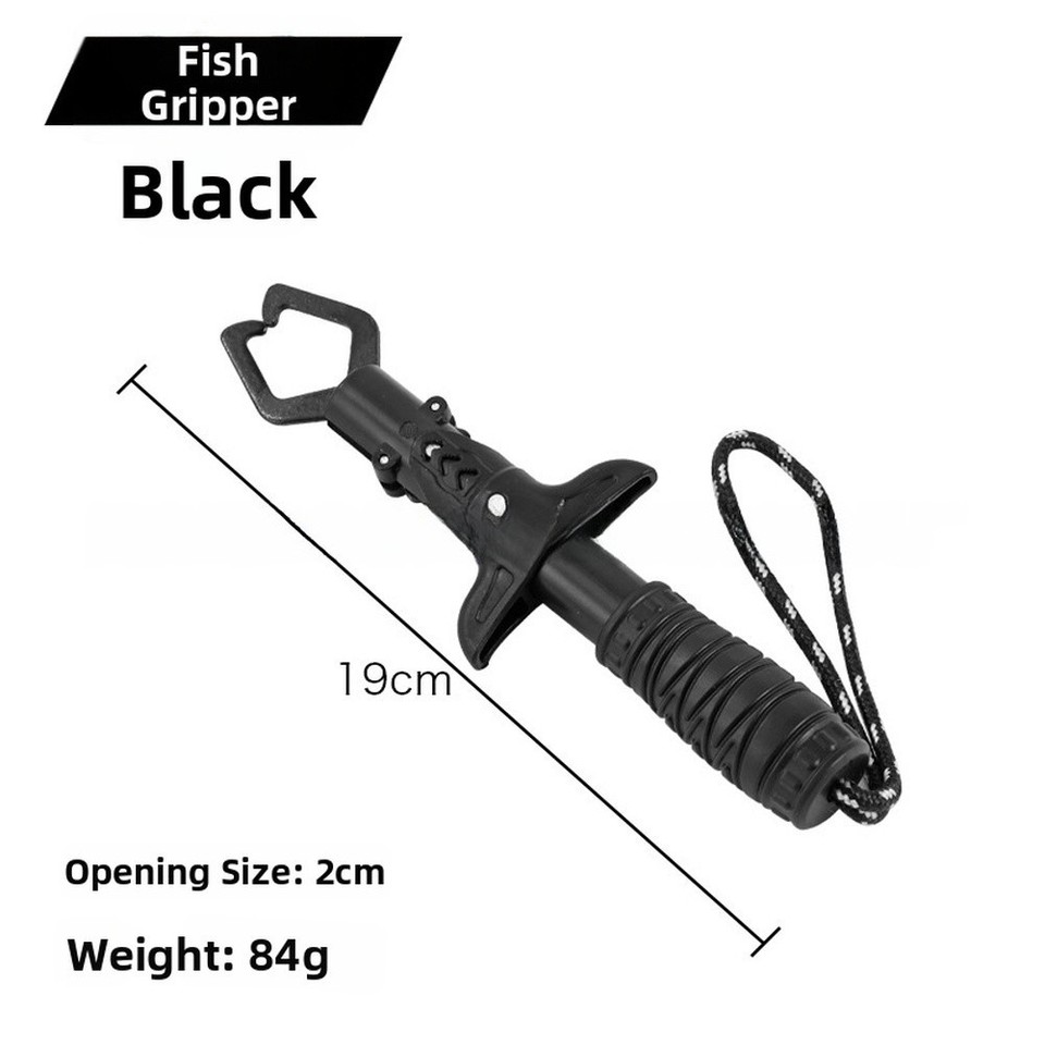 Fishing Lip Gripper with Plastic Handle Non Slip Grip for Stable Fish ...