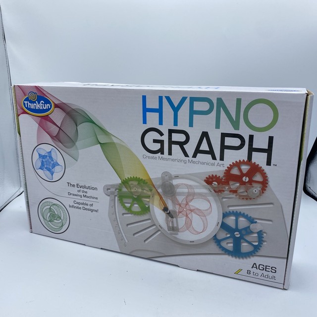 ThinkFun Hypno Graph Drawing Machine and Stem Toy Mesmerizing ...