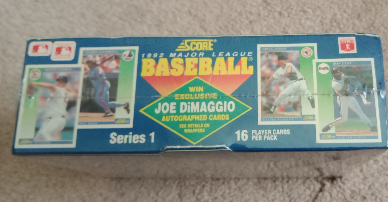 Score 1992 Major League Baseball Player Cards Series 1 Sealed Box | eBay